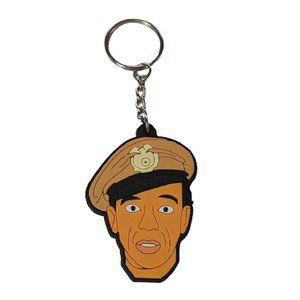 Other | Barney Fife The Andy Griffith Show Rubber Face Keychain Limited ...